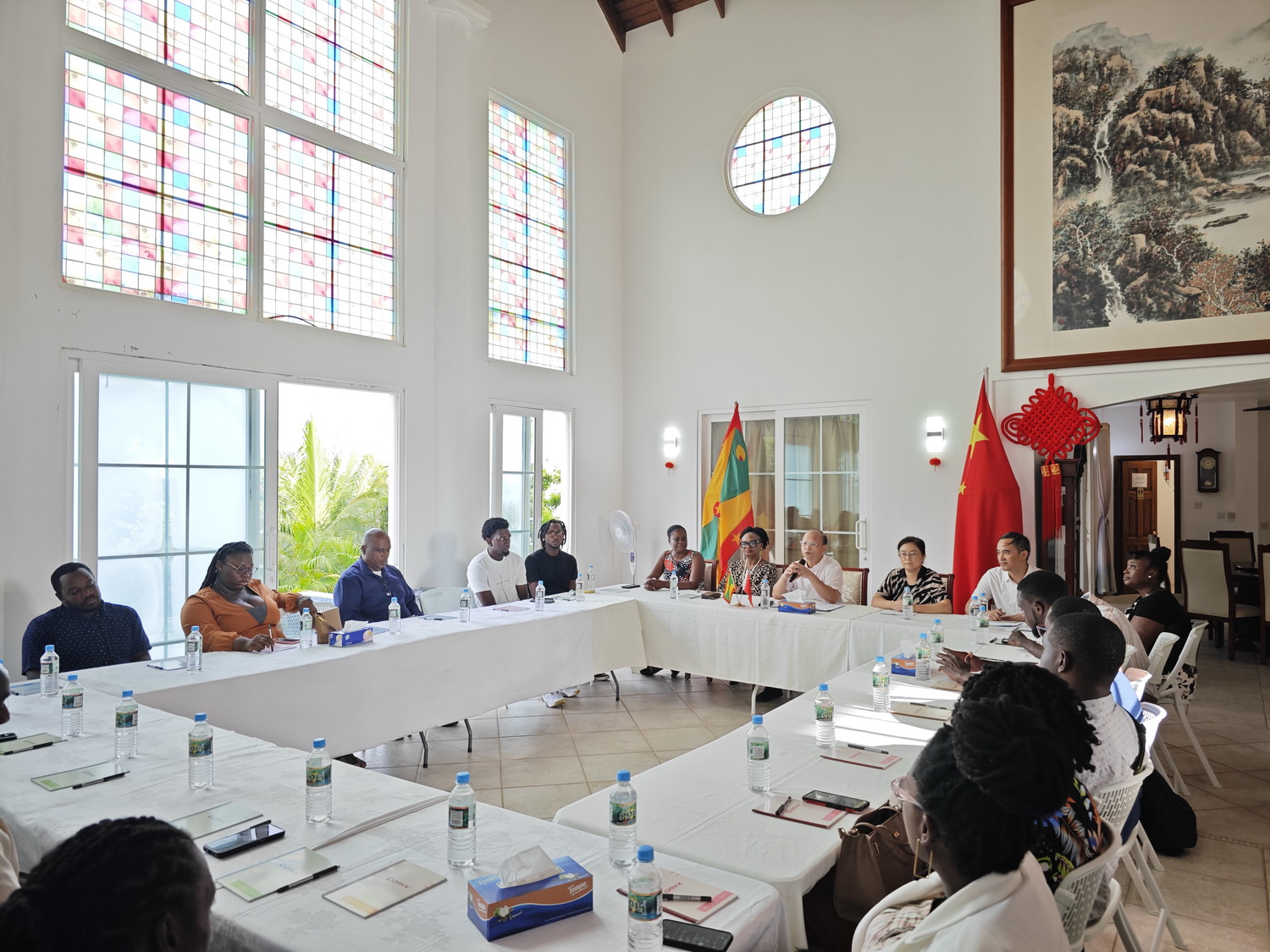 Ambassador Wei Hongtian Hosted Meeting with Participants of Chinese ...